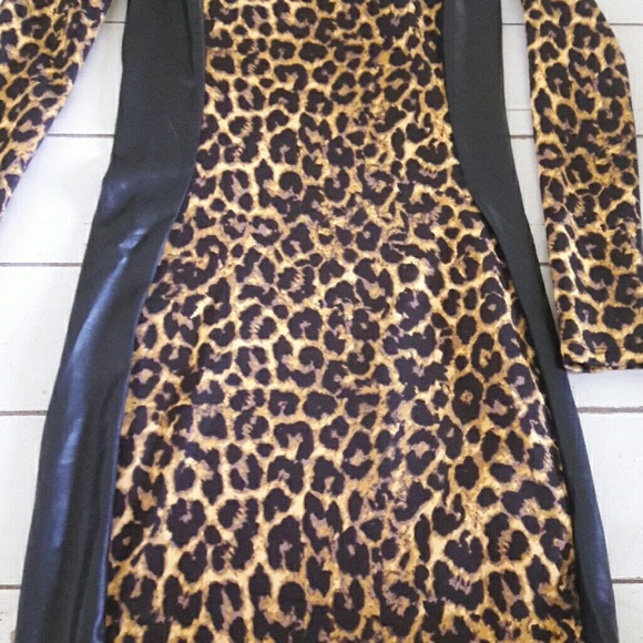 Nicki Minaj | Dresses | Nicki Minaj Juniors Mini Dress Cheetah Print ...